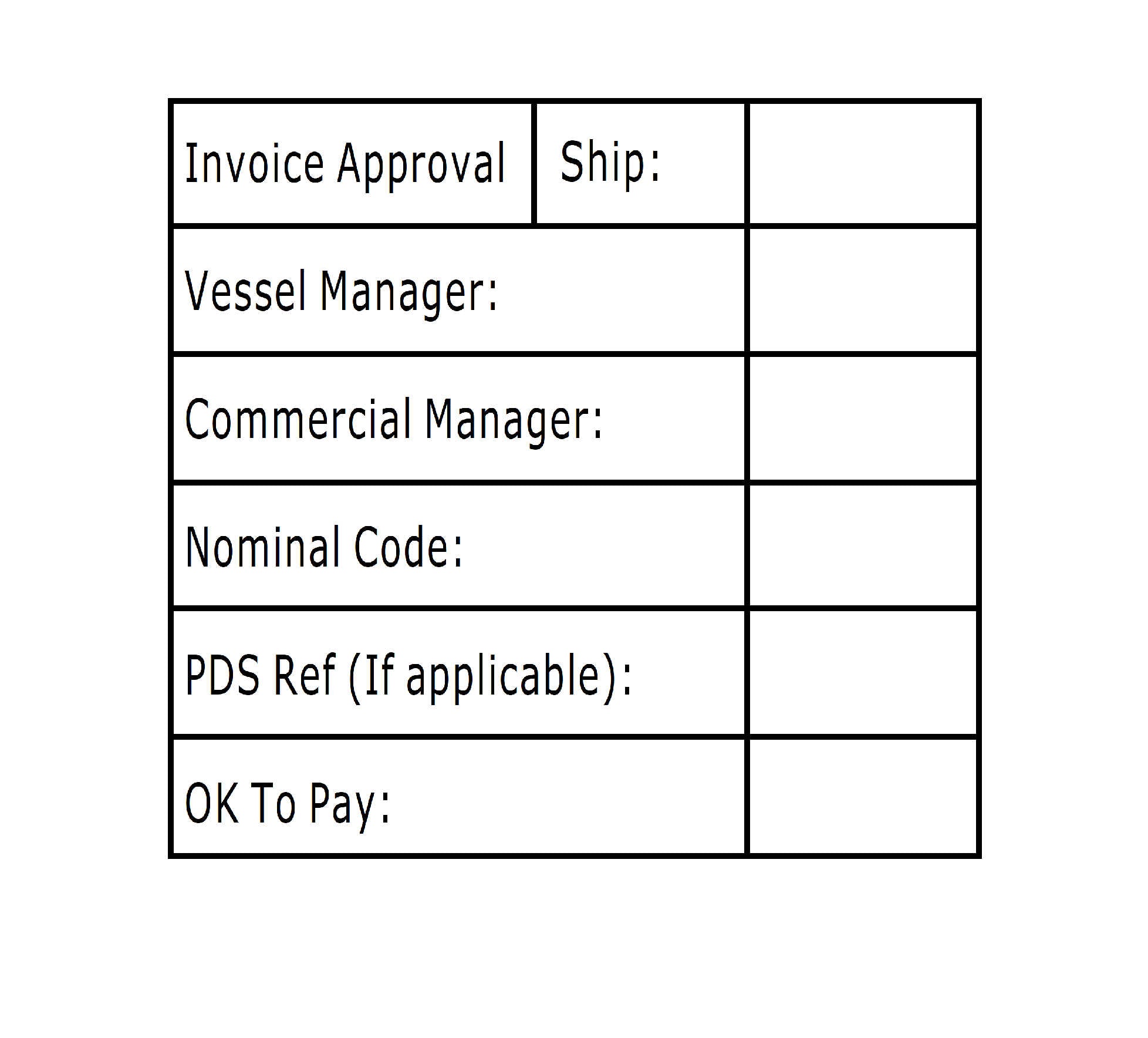 GRID STAMP – The Rubber Stamp Company
