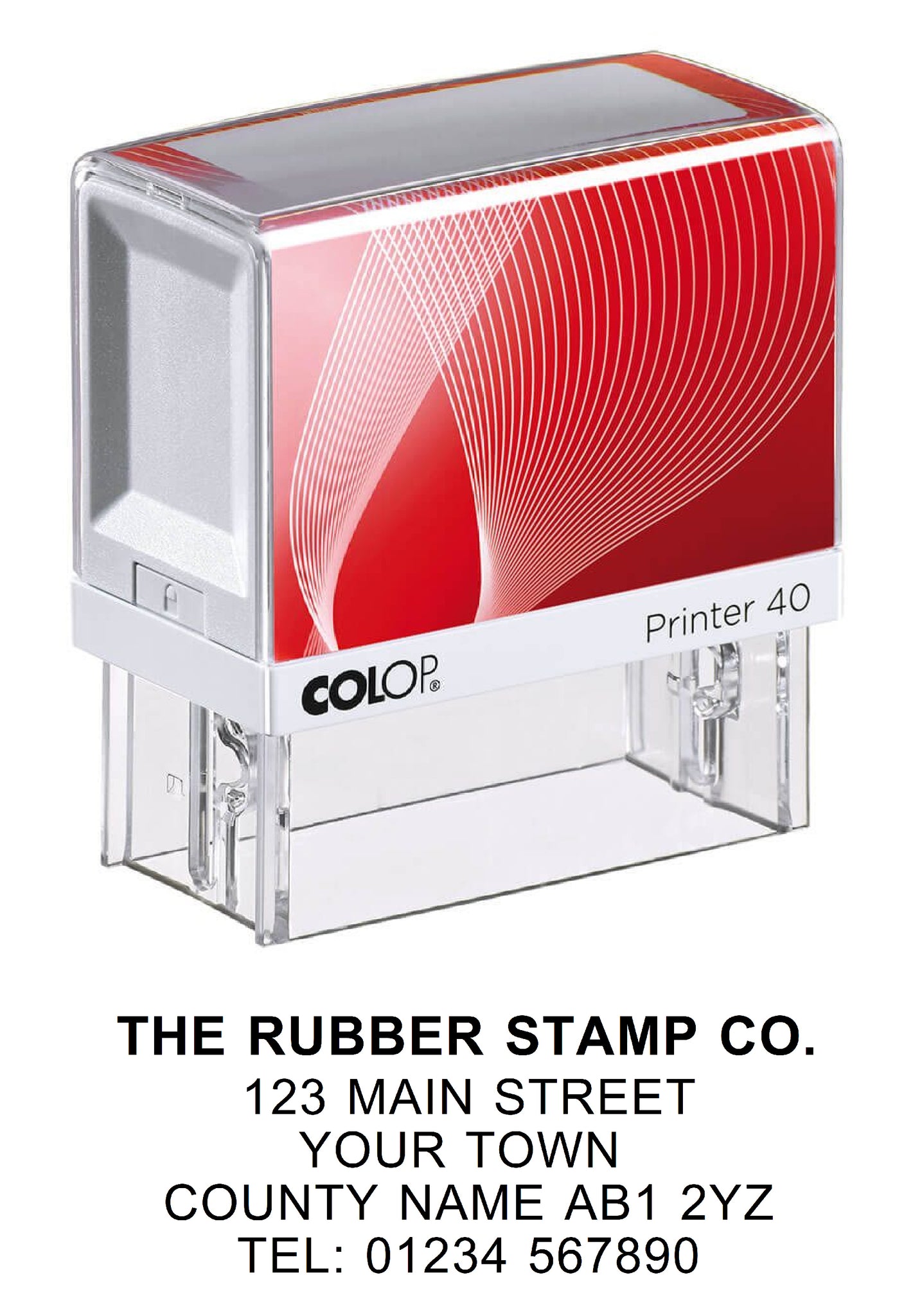 NAME & ADDRESS STAMP – The Rubber Stamp Company