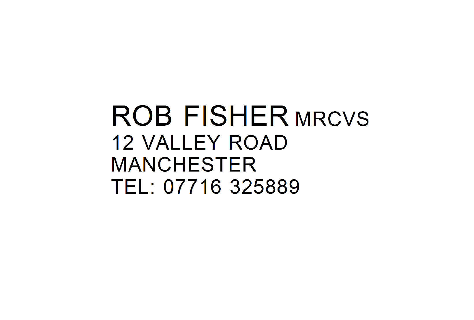 VETERINARY STAMP – The Rubber Stamp Company