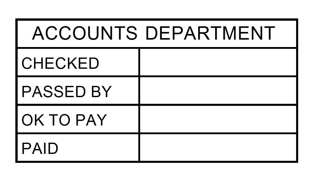 GRID STAMP – The Rubber Stamp Company