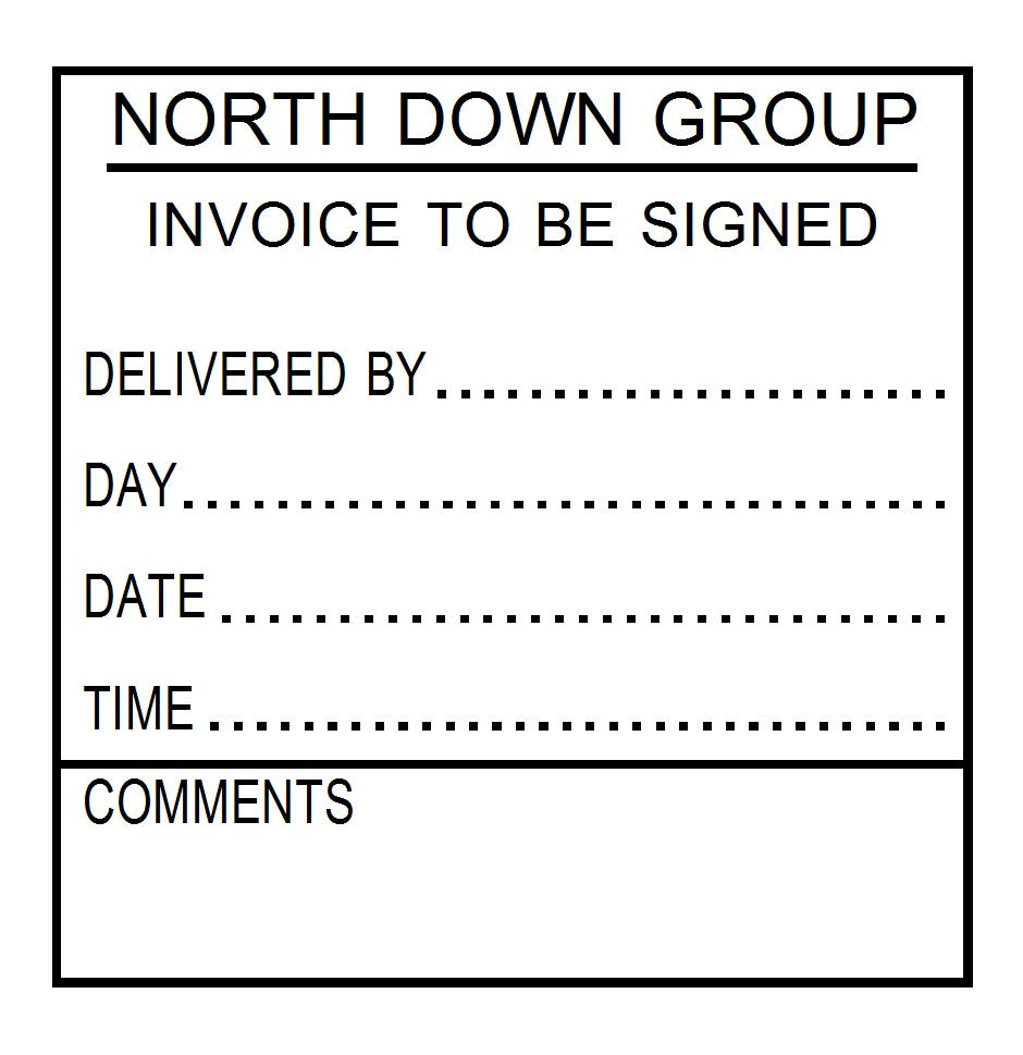 GRID STAMP – The Rubber Stamp Company